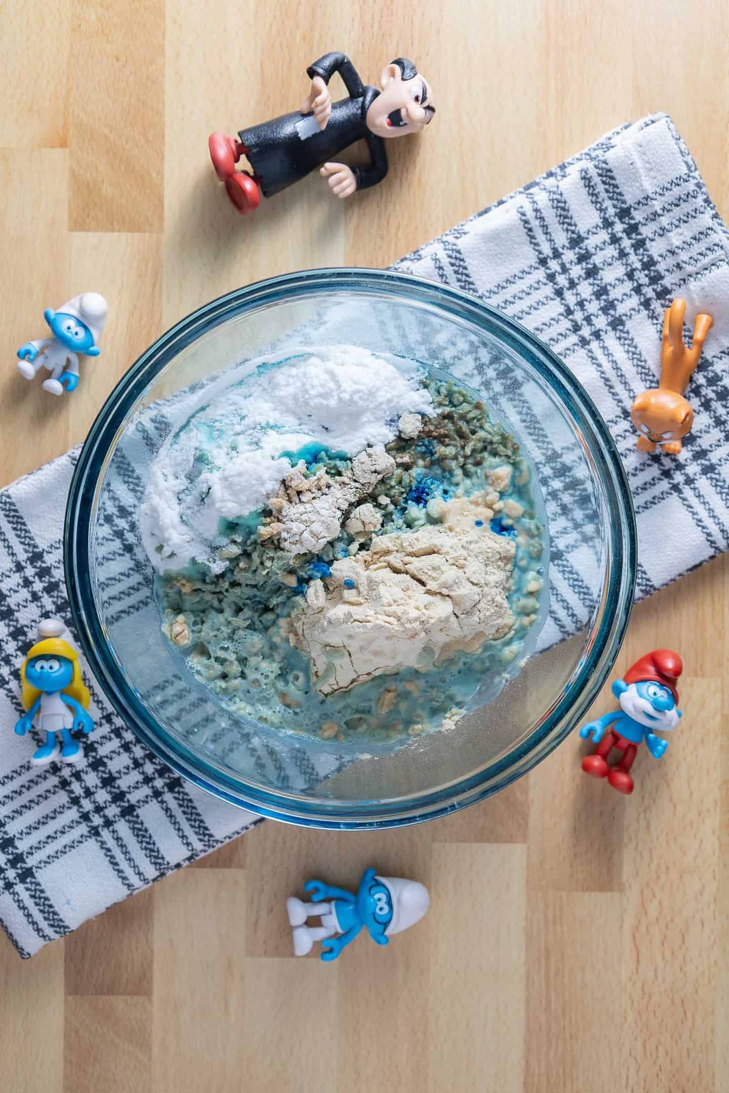 Impossible Smurf Meat - A Bee Made It